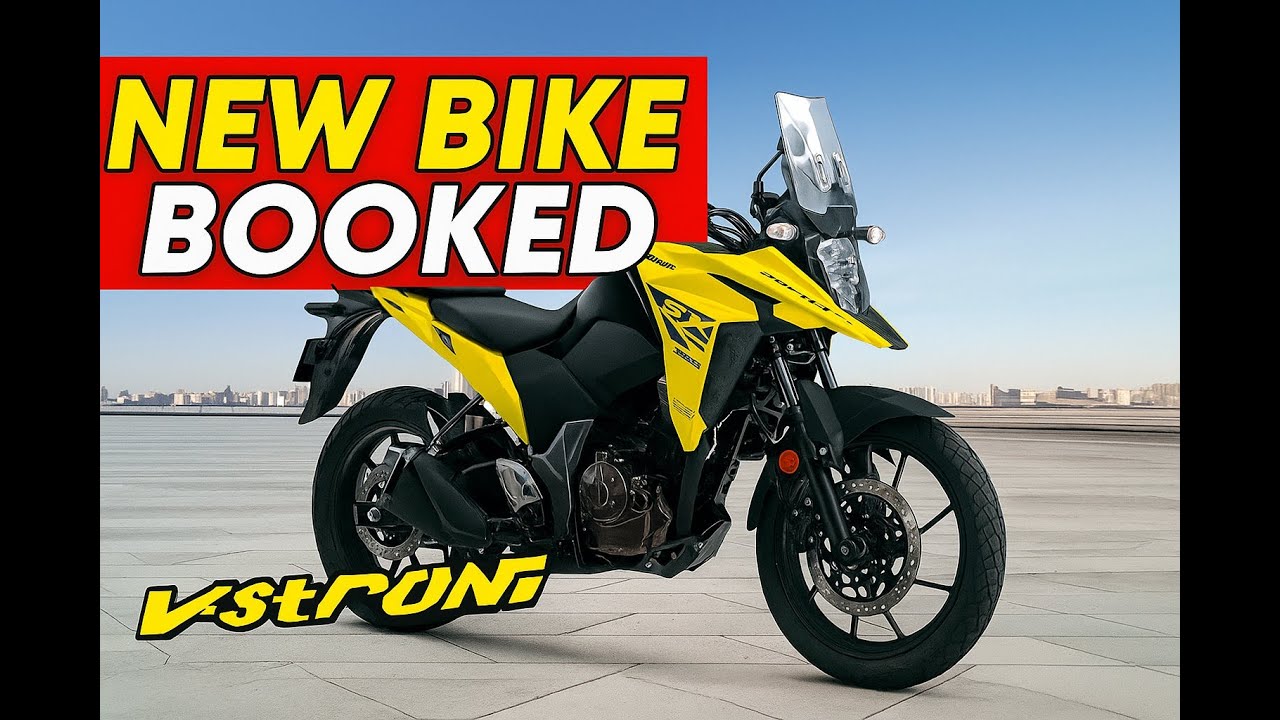 New bike booked | V-Strom 250 | VLOG 01 - YouTube