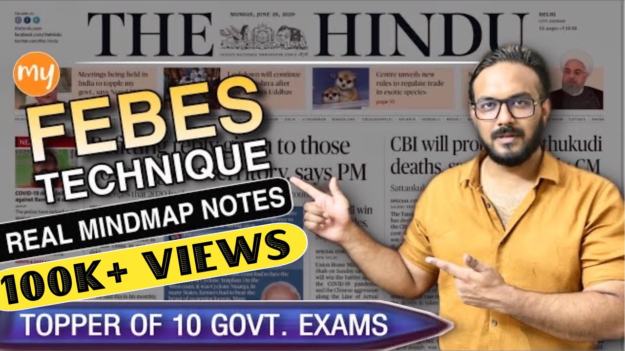 How to Read Newspaper for UPSC ,Make NOTES & Improve English by IES A.S ...