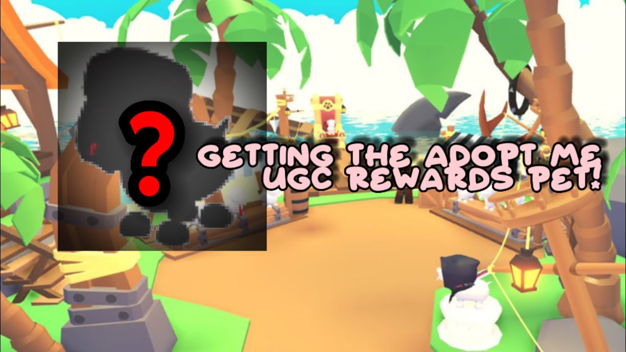 GETTING THE ADOPT ME UGC REWARDS PET - YouTube