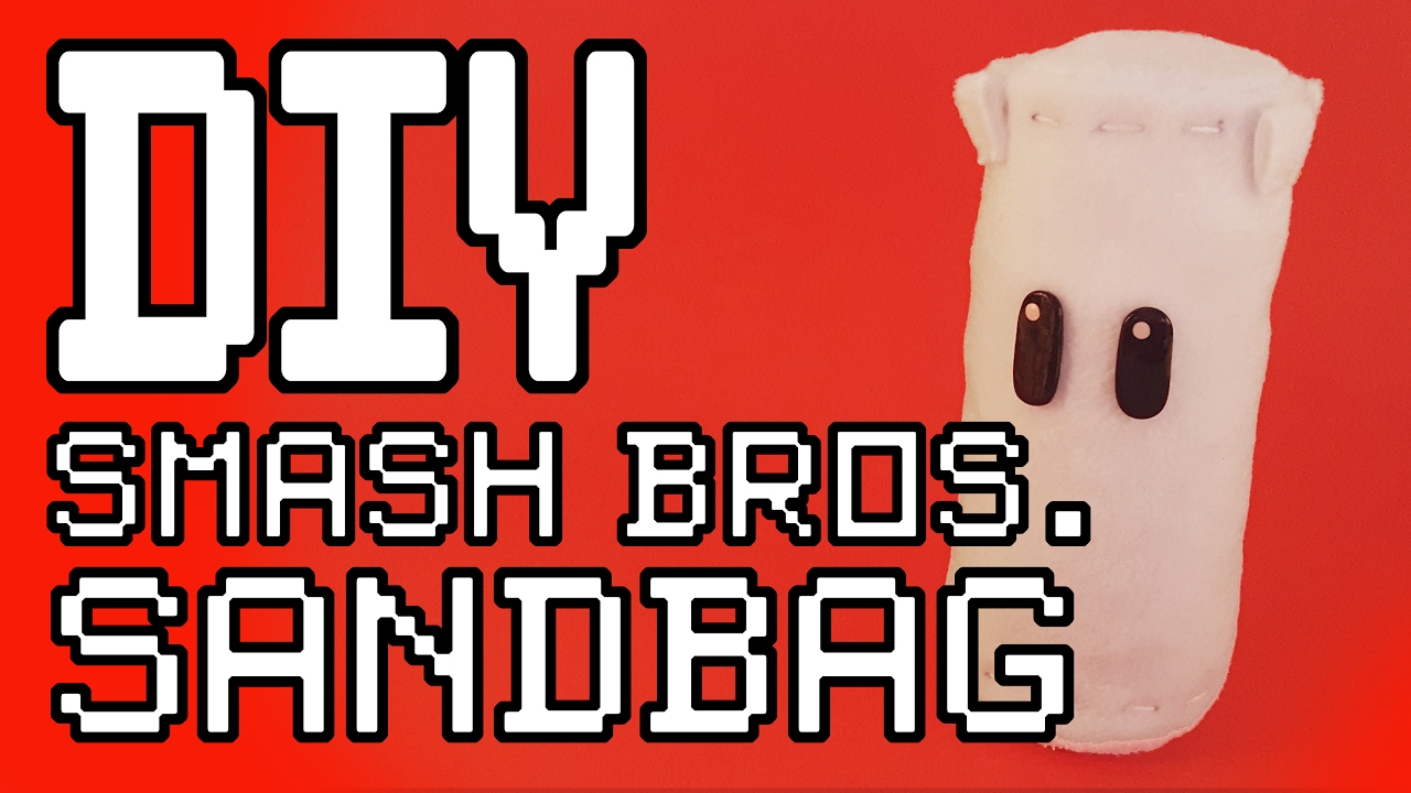 Super Smash Bros: Sandbag Plush DIY Tutorial - YouTube
