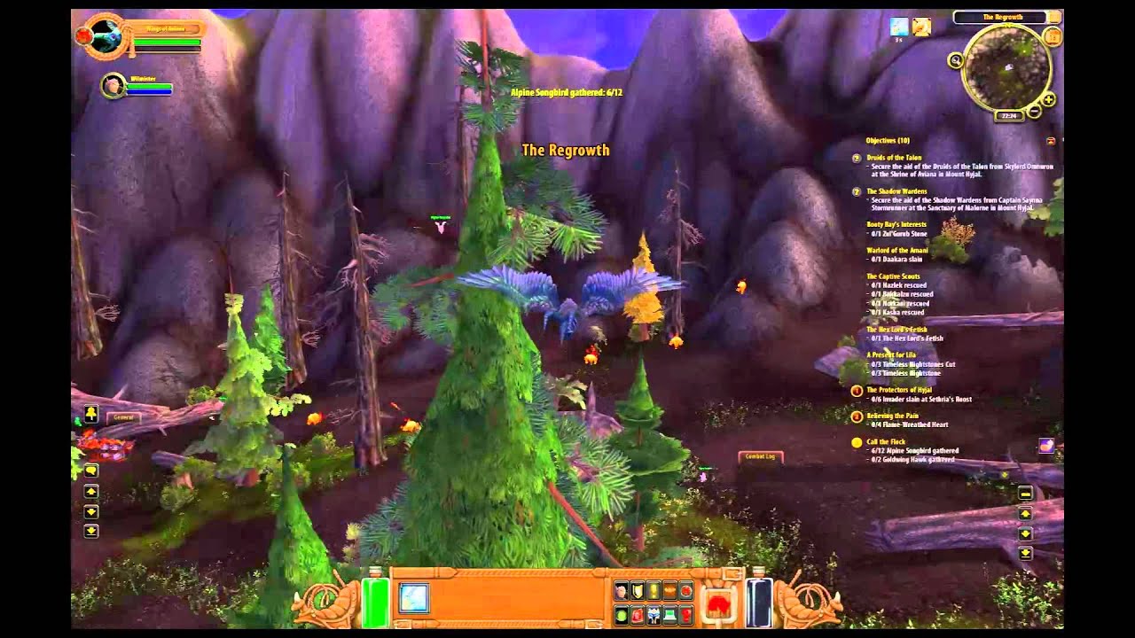 WoW HD - Call the Flock + Wings Aflame - Firelands daily (ret paladin ...