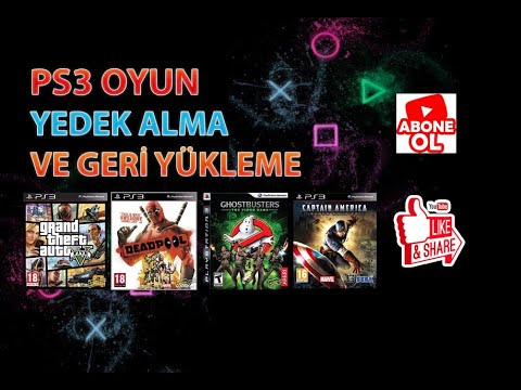 PS3 Oyun Yedekleme Nasıl Yapılır?