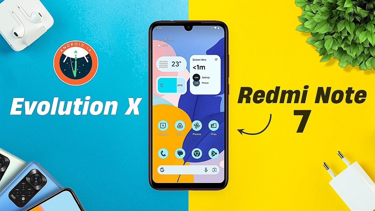 Rom Evolution X Redmi Note 7 - Official Android 14⚡ - YouTube