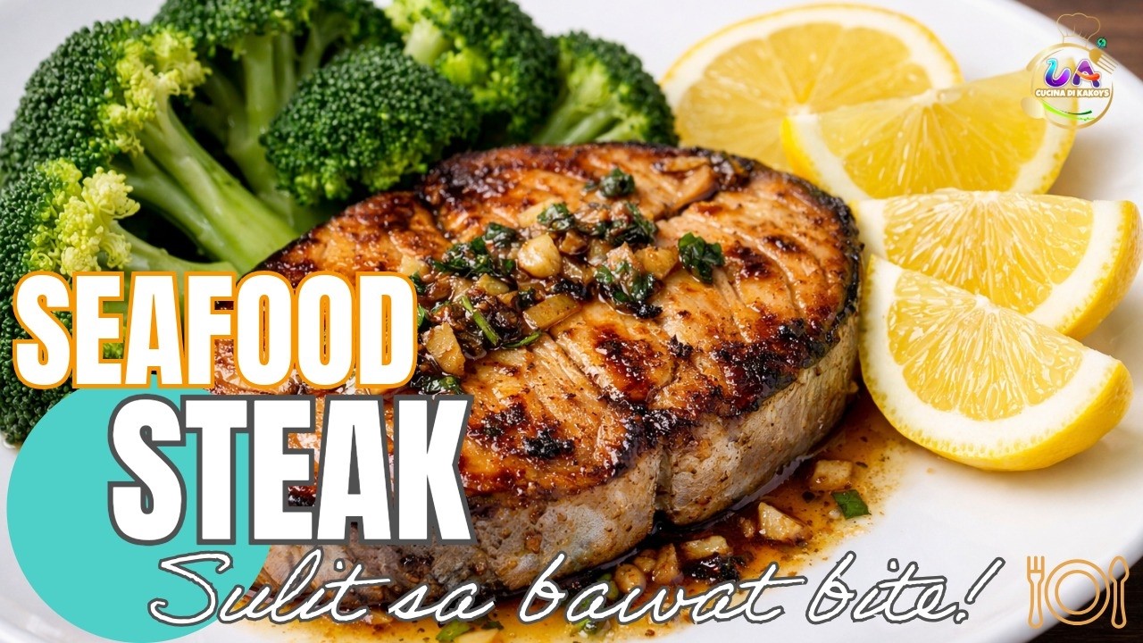 Tanigue Steak Recipe That Will Make You Hungry! - YouTube