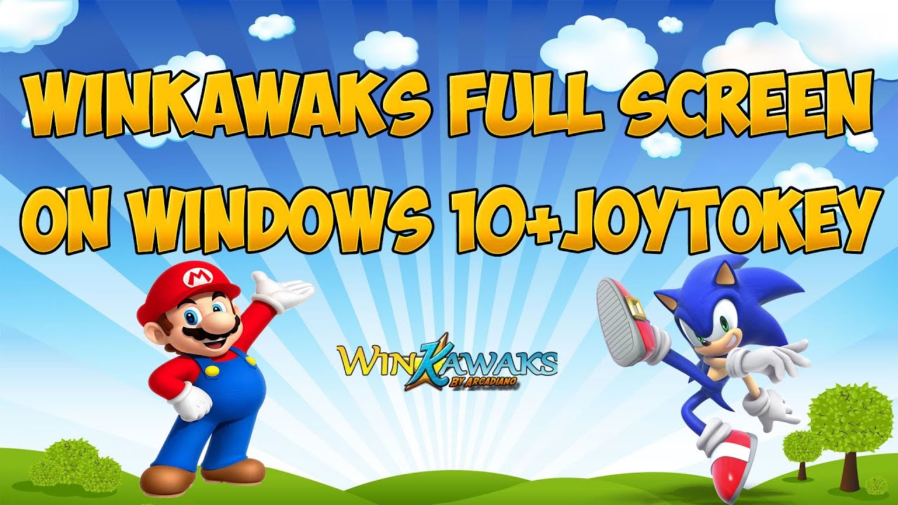 Winkawaks full screen in Windows 10 + JoyToKey Tutorial 2022 - YouTube