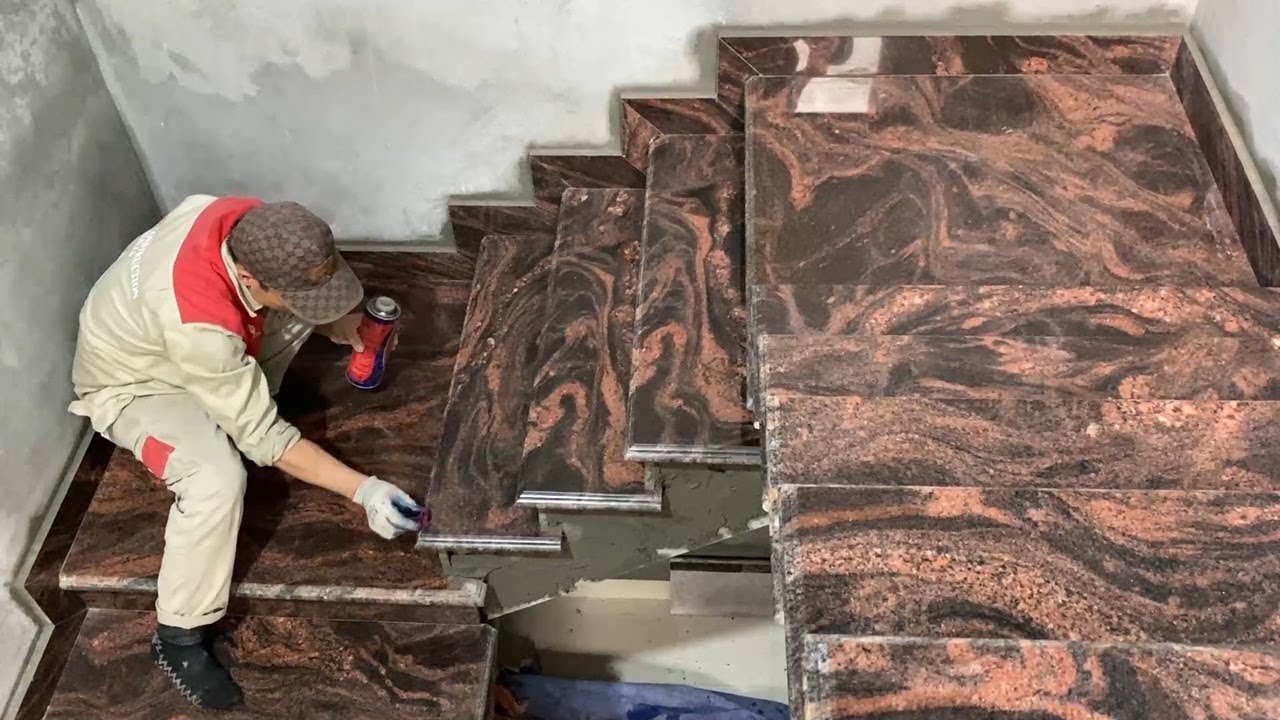 Steps For Professional Marble Staircase Construction and Finishing ...