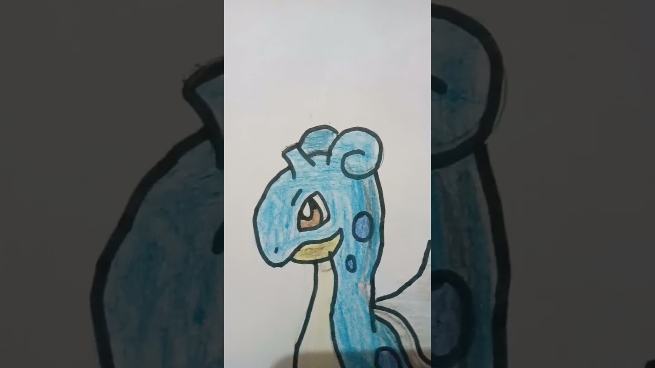 drawing lapras Pokemon#pokémon - YouTube