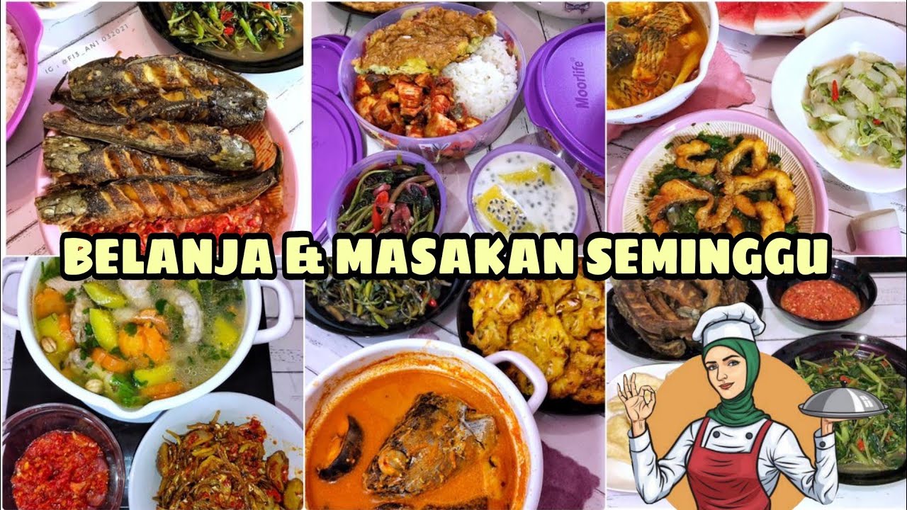FOOD PREPARATION DAN MENU SEMINGGU - YouTube