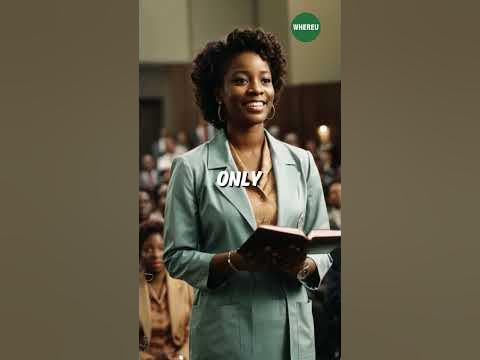 She is the first African American woman to earn a doctorate degree in ...