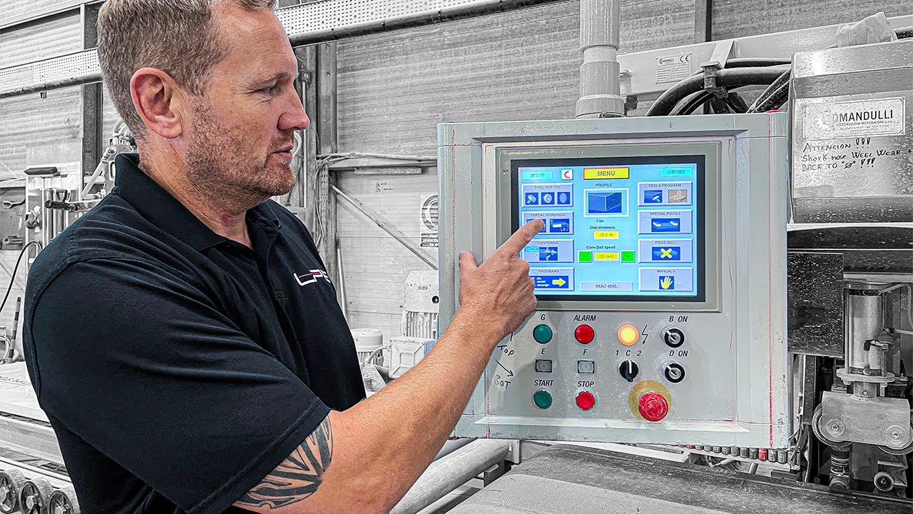 COMANDULLI OMEGA Touch Screen | Full Interface Software - YouTube