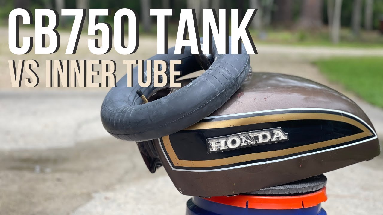 1973 Honda CB750 Tank Dent vs Inner Tube #HondaCB750 #cb750 # ...