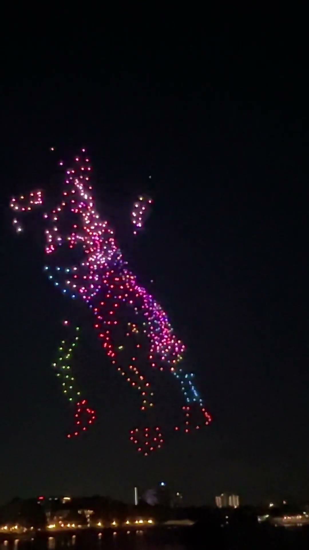 Disney Springs - Dreams That Soar - Coco / Dante - #droneshow # ...