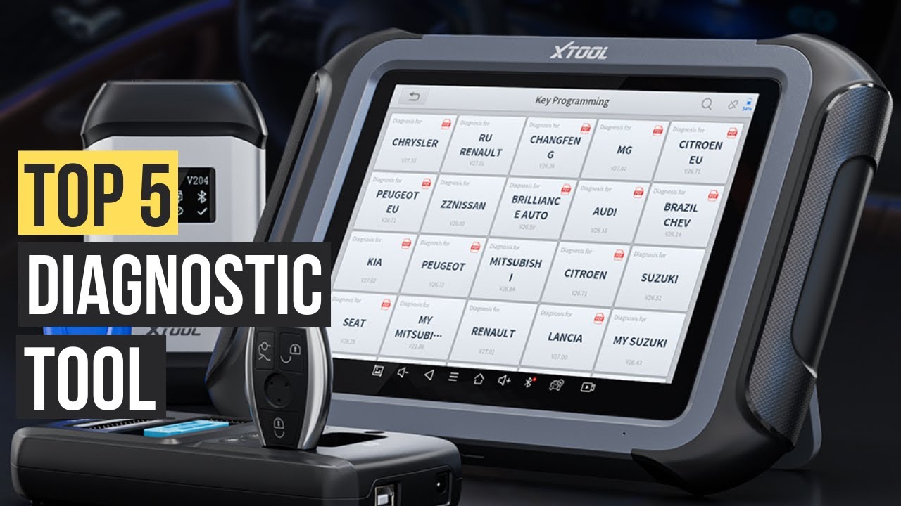 Top 5 Best Diagnostic Tools | X100 Max Advanced Key Programmer ...