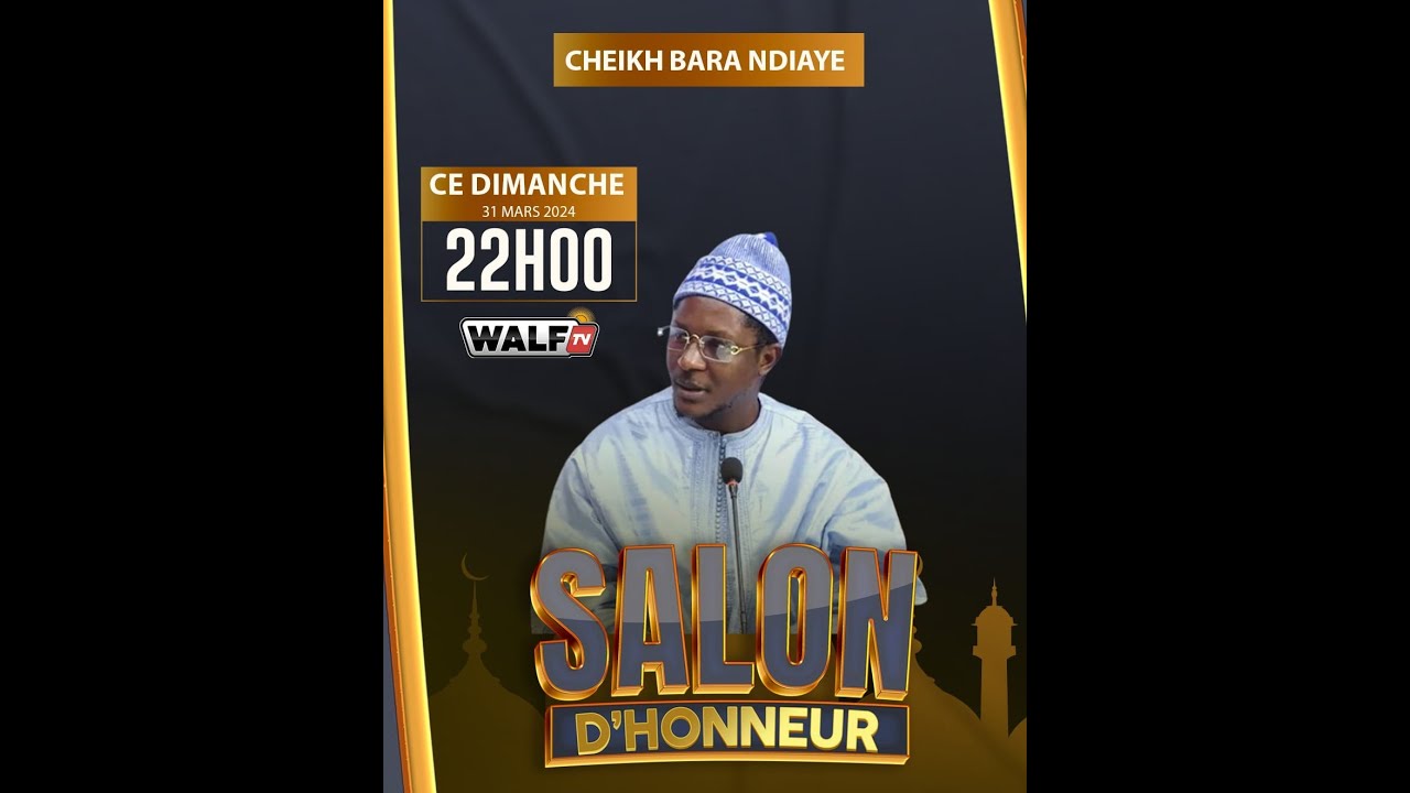 Cheikh Bara Ndiaye est l'invité de Biteye et de sa team dans Salon d ...