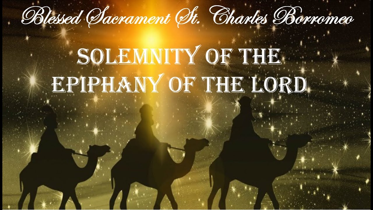 Solemnity of the Epiphany of the Lord - ICC 12:30pm - YouTube