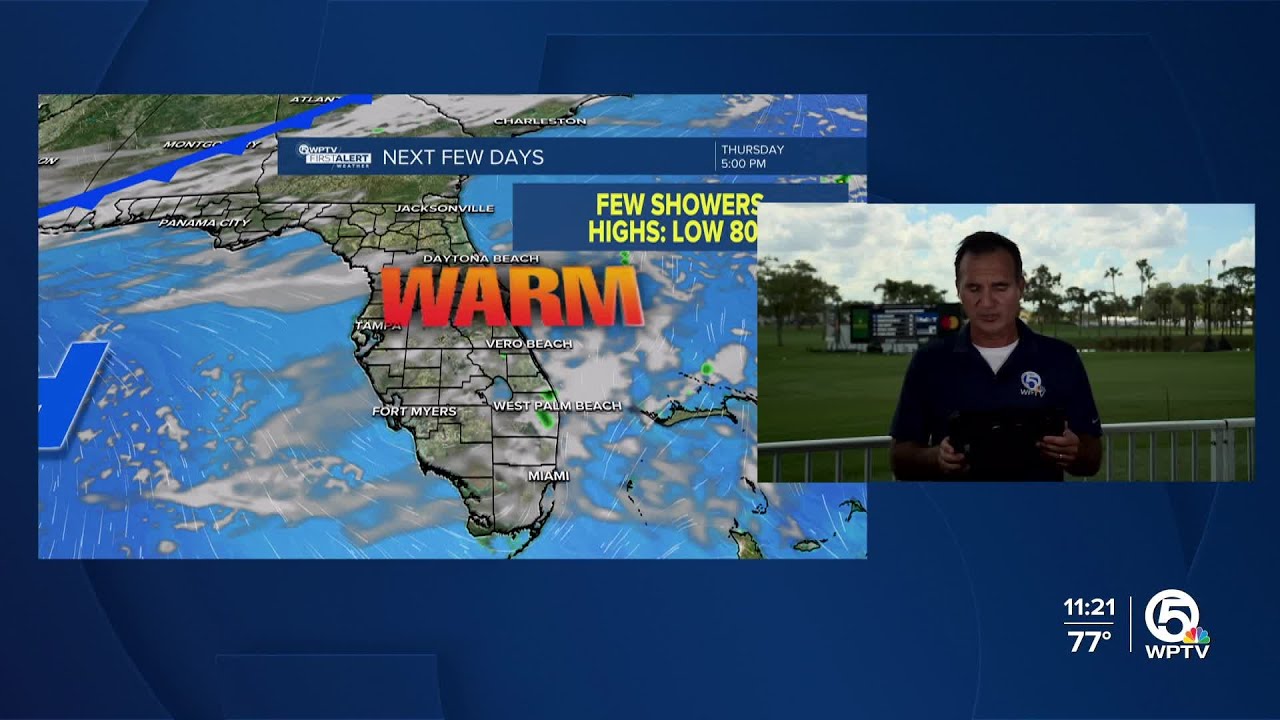 WPTV First Alert Weather Forecast for Afternoon of Thursday, Feb. 27, 2025 - YouTube