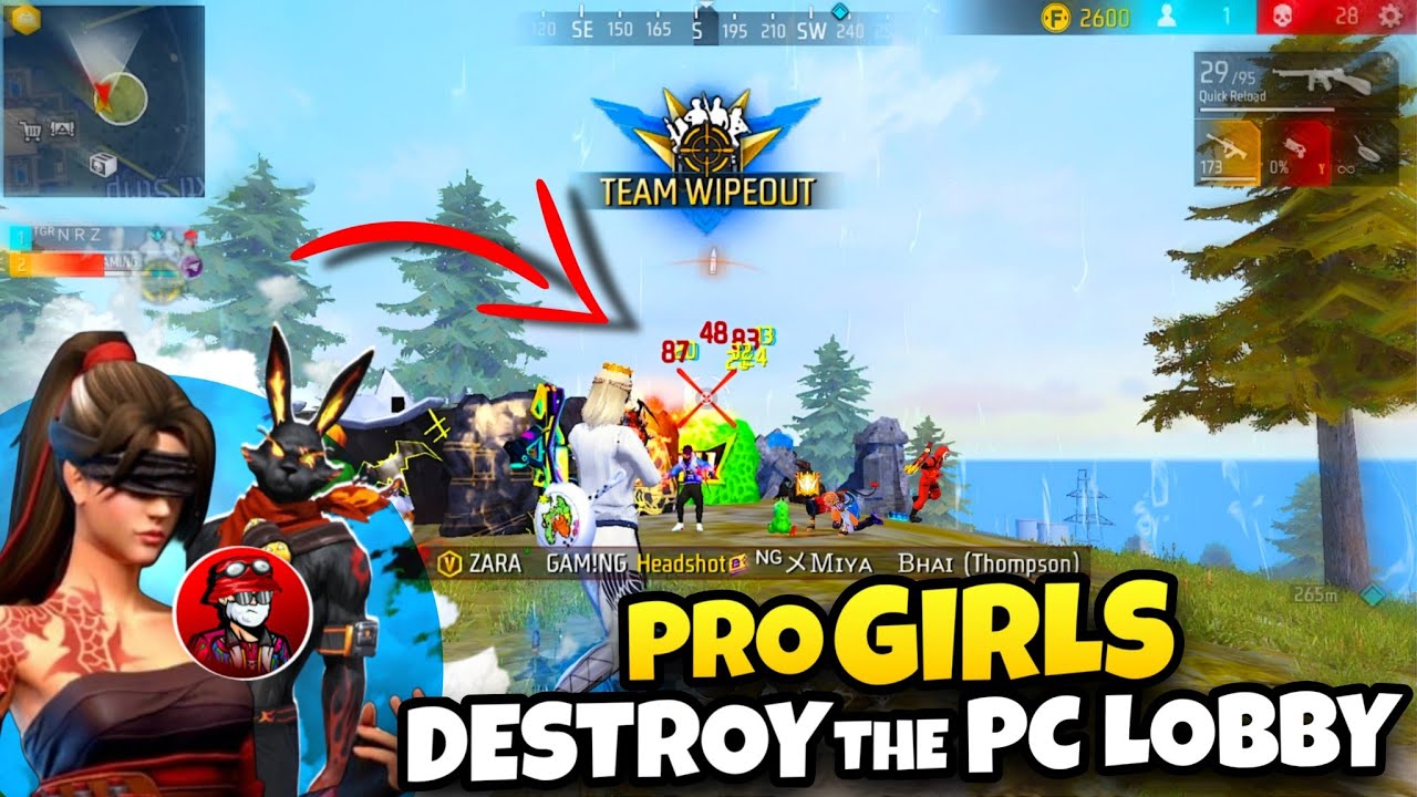 Dominating PC Lobby In Duo Vs Squad with Nrz ️☠️ Free Fire - YouTube