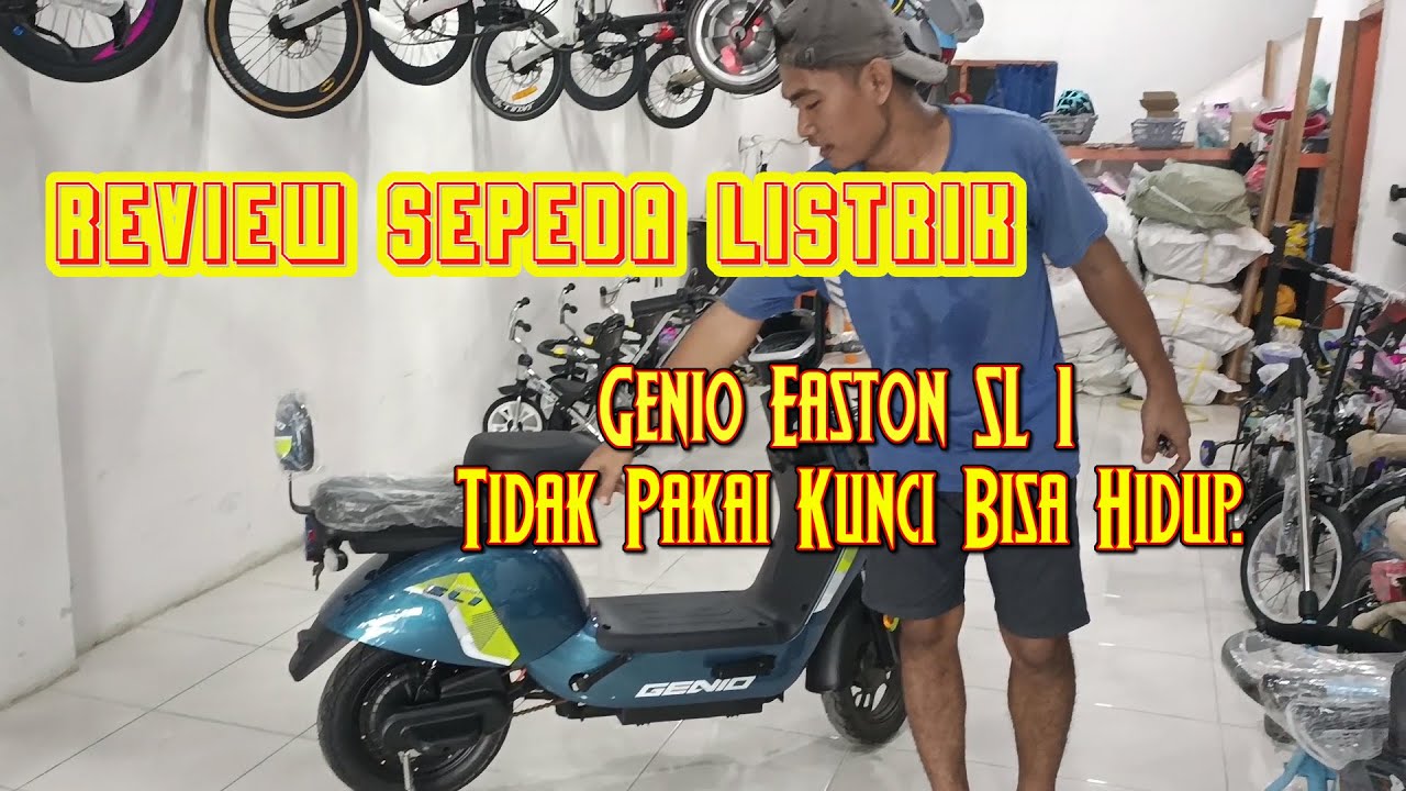 Review Lengkap Sepeda Listrik Genio Easton SL 1 Terbaru Start engine ...