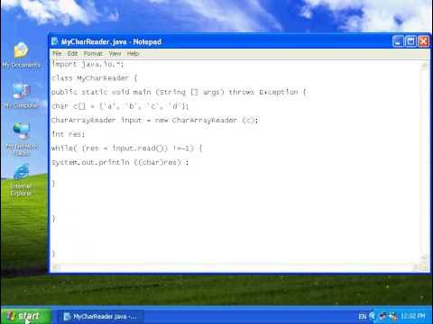 Урок №116. Java. Символьные потоки. CharArrayReader - YouTube