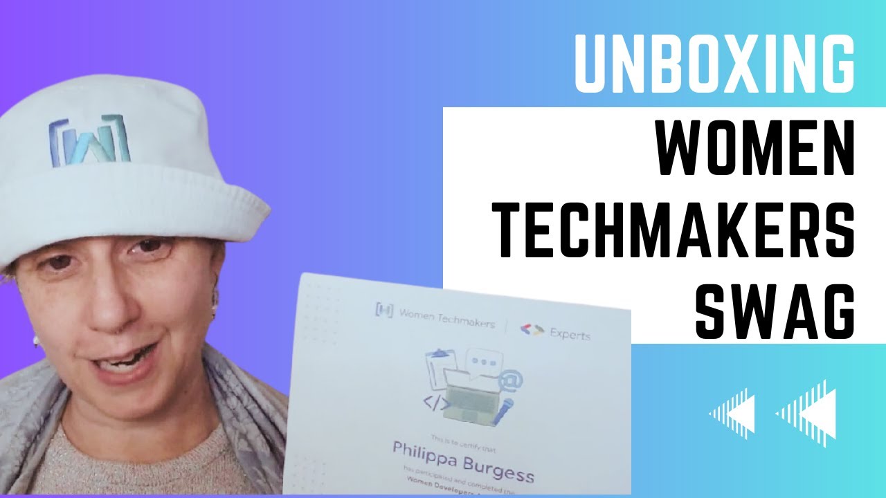 Unboxing Women Techmakers SWAG - YouTube