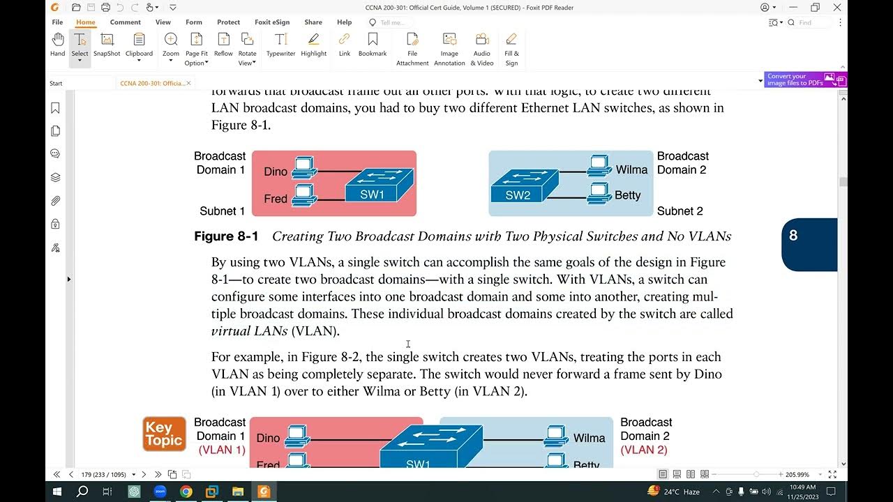 CCNA 200-301 Class 8 [ Volume 1 || Chapter 8: Implementing Ethernet Virtual LANs] - YouTube