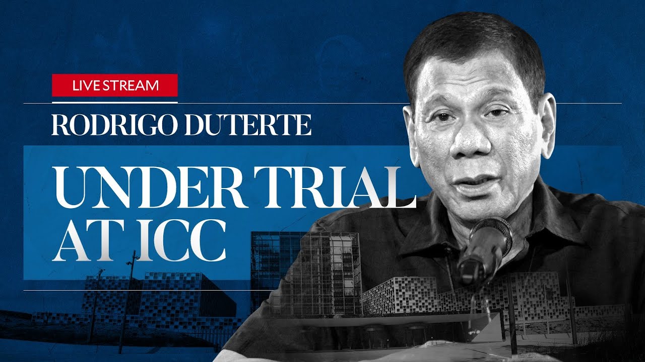 LIVE: Rodrigo Duterte attends ICC pre-trial hearing - YouTube