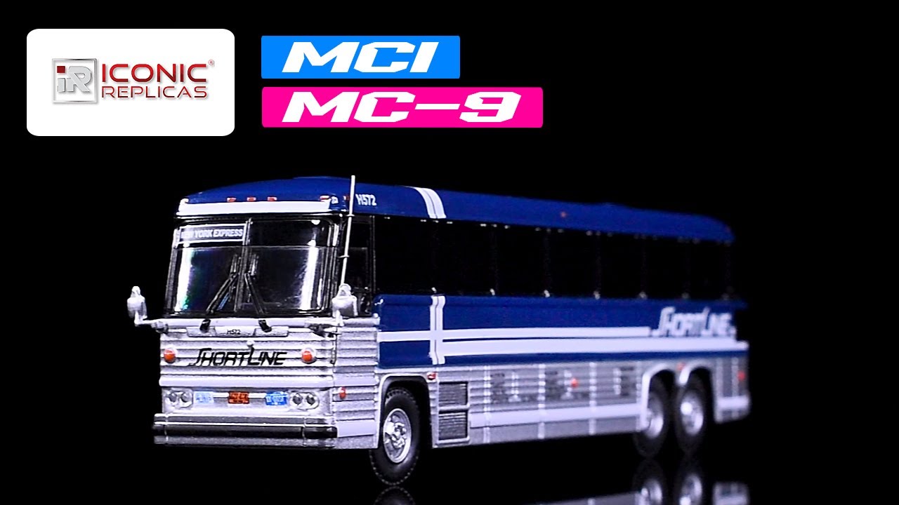 1980 MCI MC-9 Crusader II Intercity Coach Bus NY Express 1/87 (HO ...
