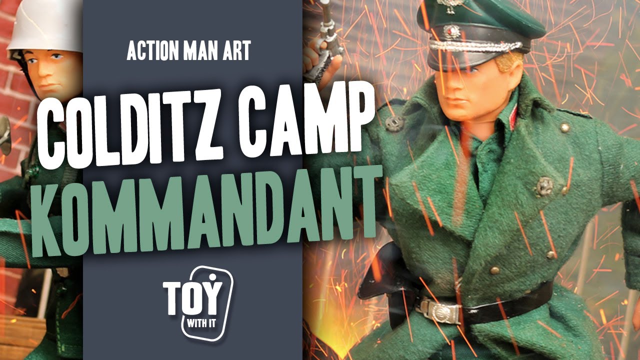 Action Man Colditz Camp Kommandant - YouTube