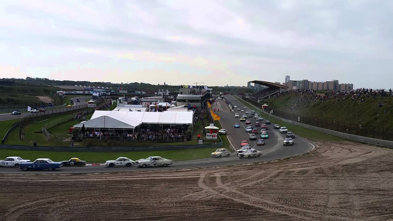 Ford Falcon crash Historic GP Zandvoort '15 - YouTube