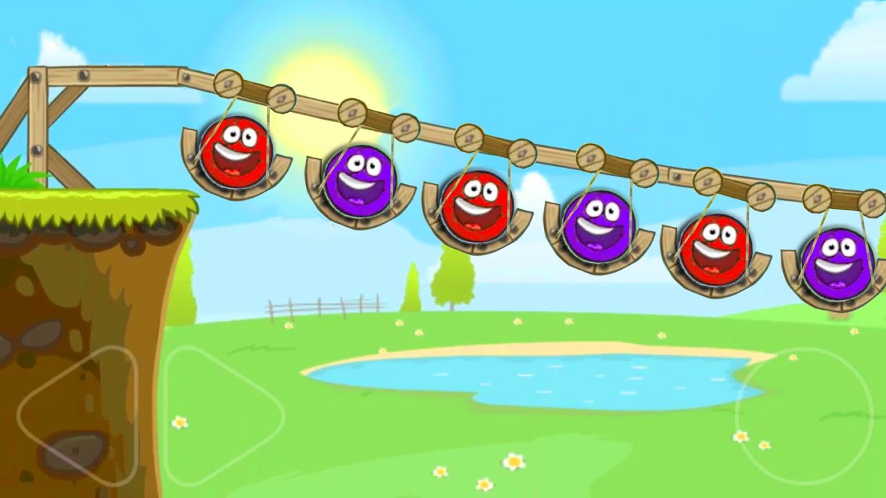 RED BALL 4 - Level 9 to 11 Red Purple Basket Ball - YouTube