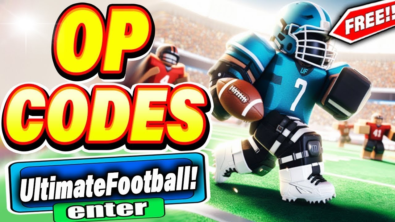 ALL NEW *SECRET CODES* IN ROBLOX ULTIMATE FOOTBALL ( new codes in ...