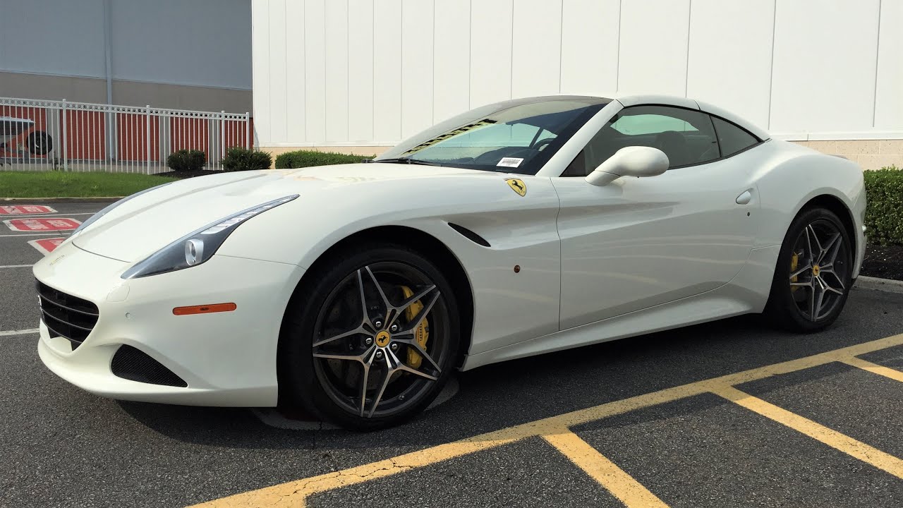WHITE FERRARI CALIFORNIA AT FERRARI OF CENTRAL NEW JERSEY (EDISON NJ ...