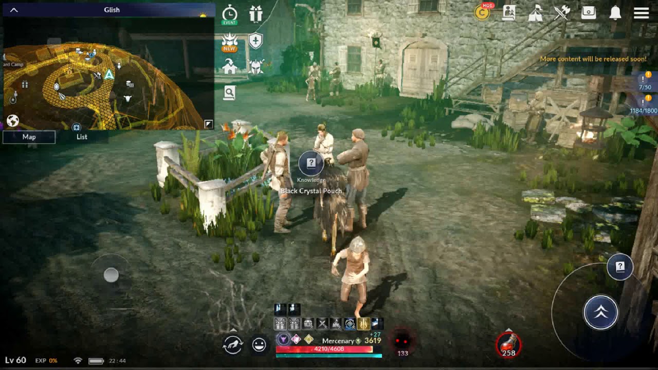 Black Crystal Pouch — Black Desert Mobile hidden knowledge - YouTube