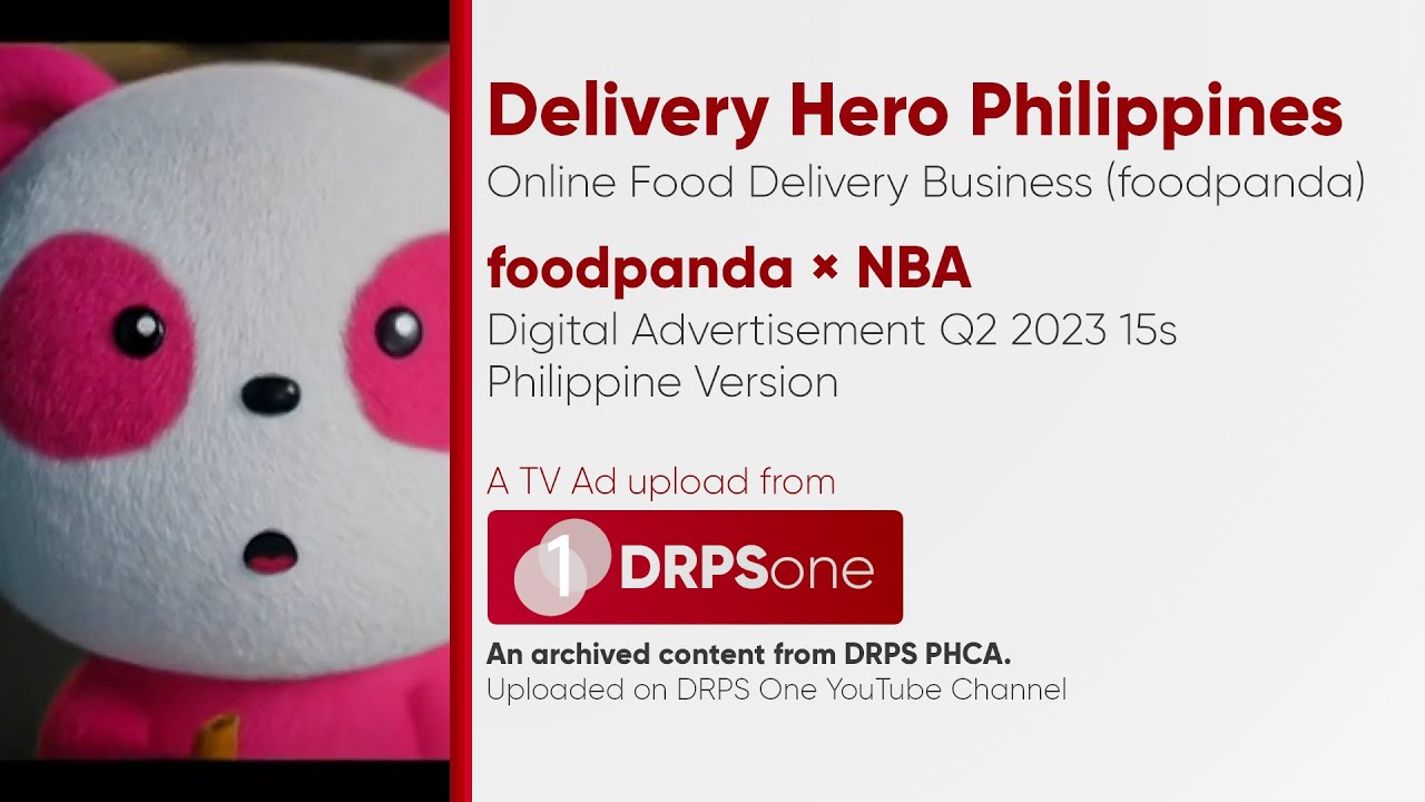 foodpanda × NBA Digital Ad Q2 2023 15s (Philippines) - YouTube