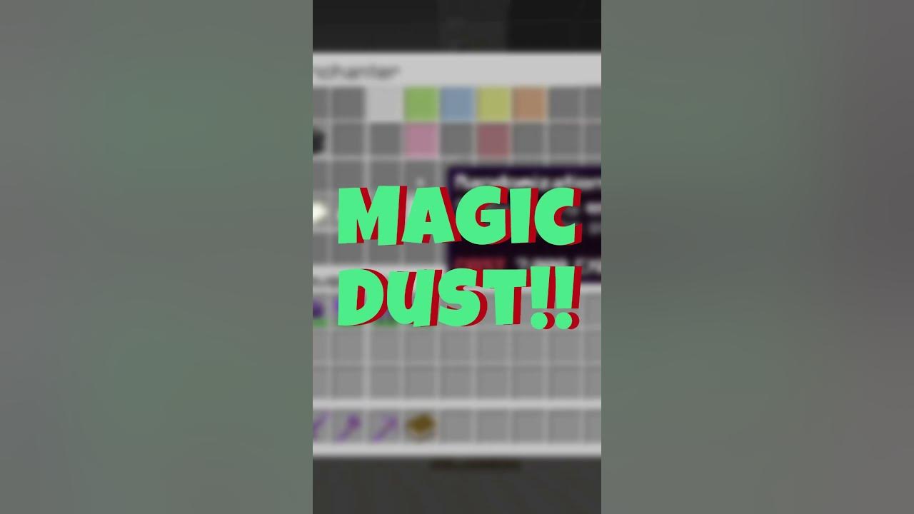 How To Get Magic Dust | Minemalia SkyBlock - YouTube
