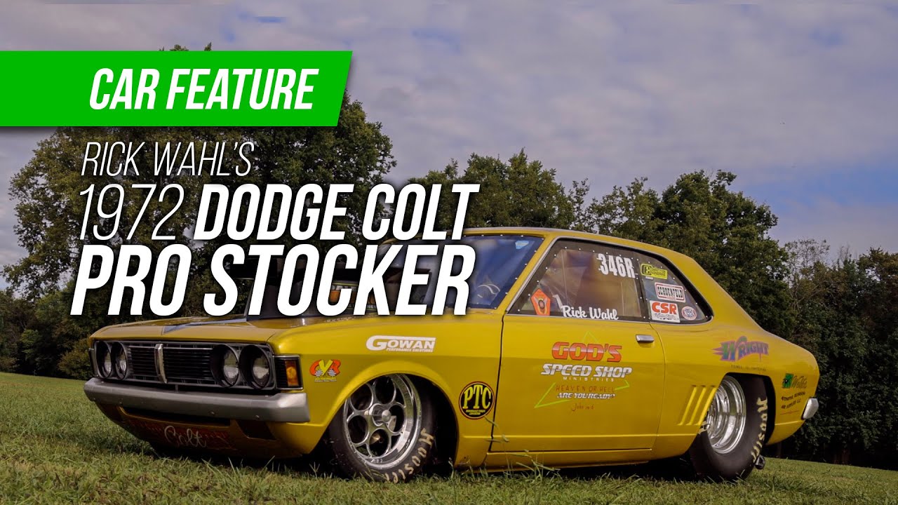 Holley MoParty 2021: A Tiny But Violent 1972 Dodge Colt Pro Stock - YouTube