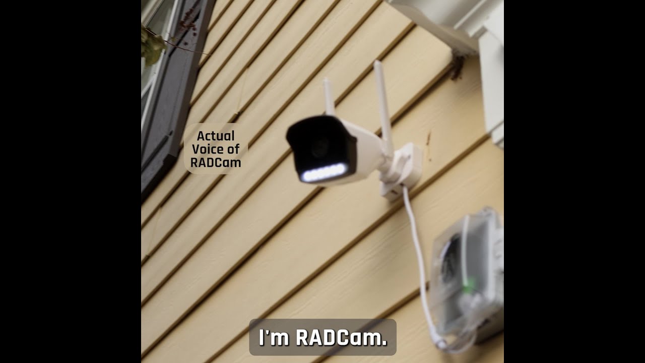 Meet RADCam from RAD-R, an AITX company: The Security Camera That Talks ...