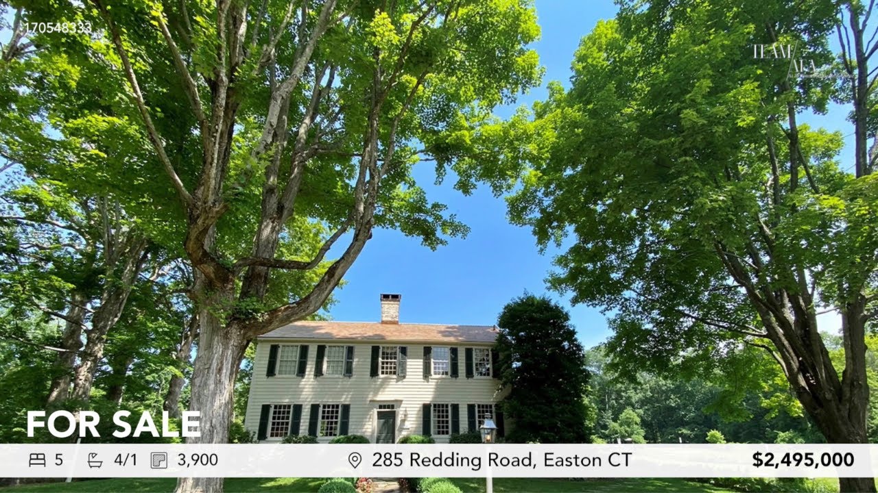 Home Tour: 285 Redding Road, Easton CT - YouTube