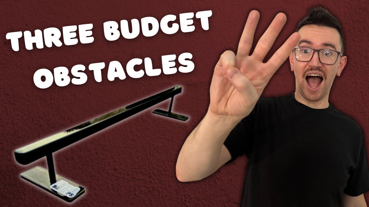 Top 3 Budget Fingerboard Obstacles For Beginners - YouTube