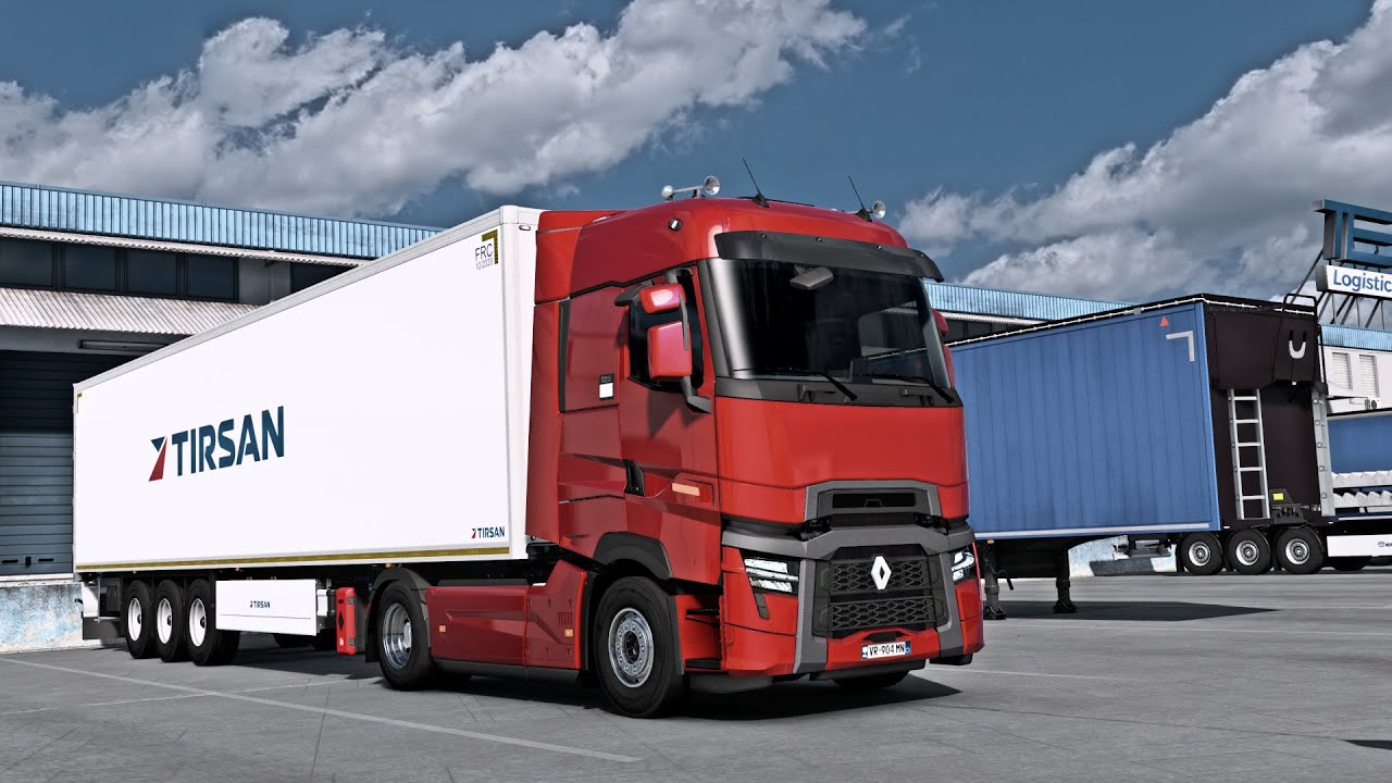 Renault Range T Realistic Driving Euro Truck Simulator 2 POV Drive ...