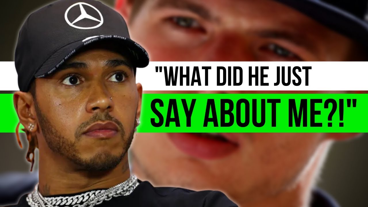 Lewis Hamilton ANGRY With Max Verstappen.. - YouTube