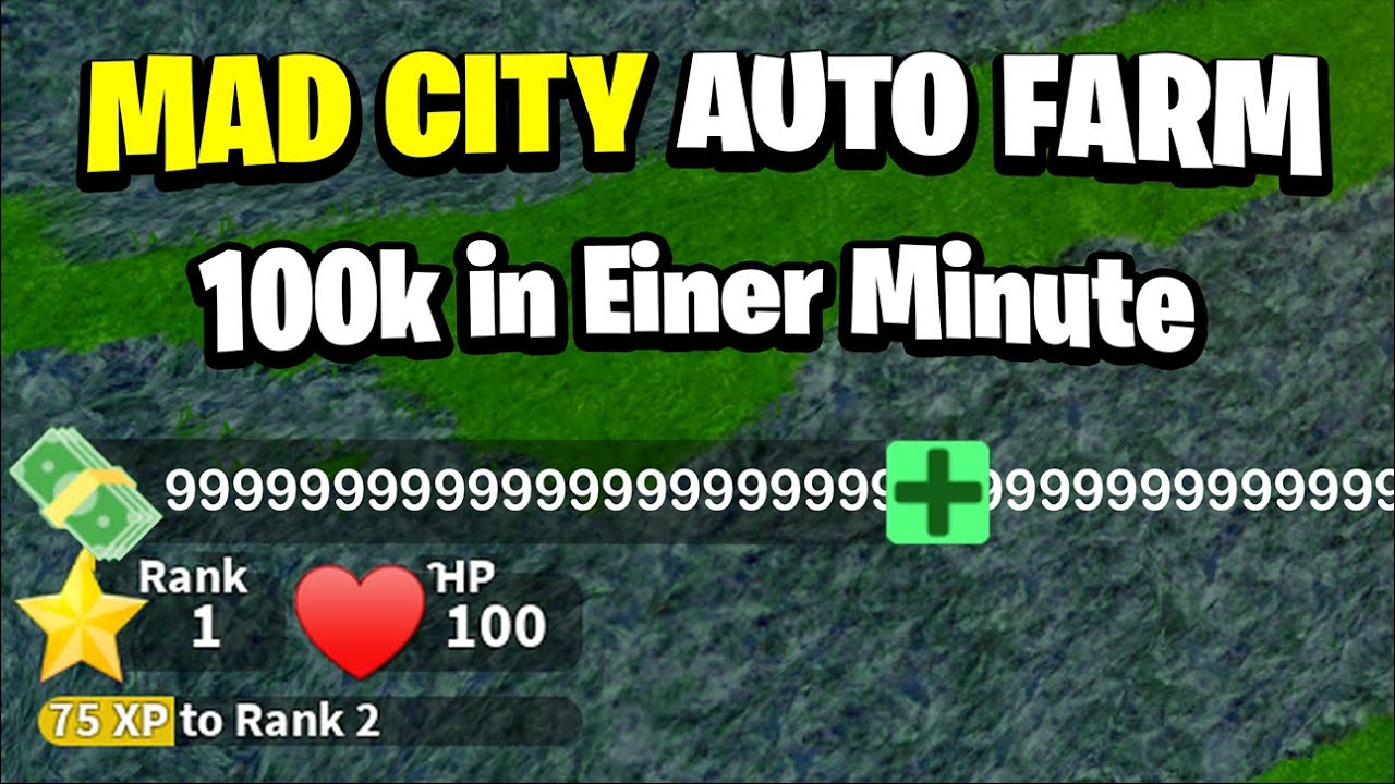 Roblox MAD CITY Auto Farm Script Deutsch *OP* - YouTube