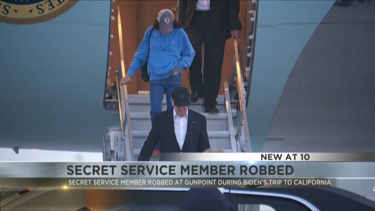 Secret Service agent robbed at gunpoint during Biden's Los Angeles trip ...