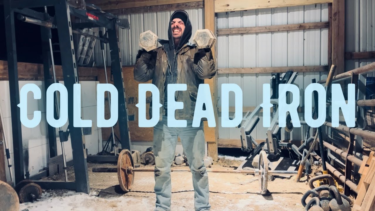 Cold Dead Iron | Heavy Lifts in the Barn After the Snow - YouTube