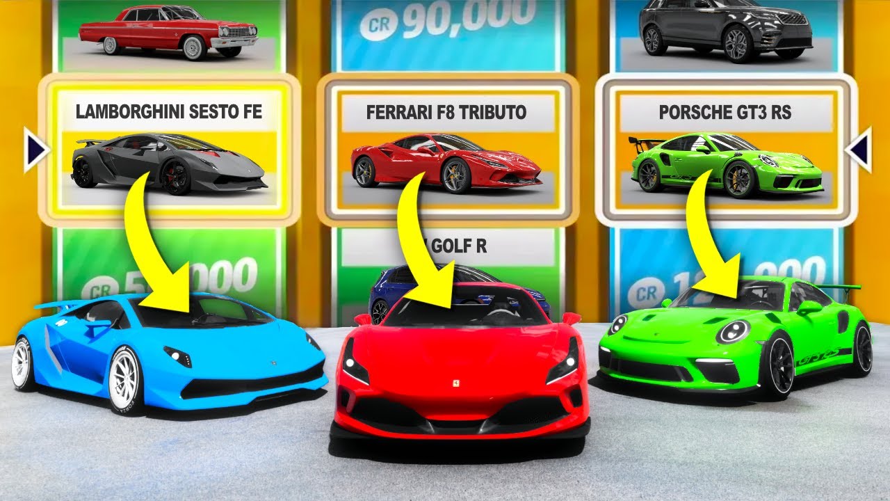 Forza, but you drive what you SPIN - YouTube