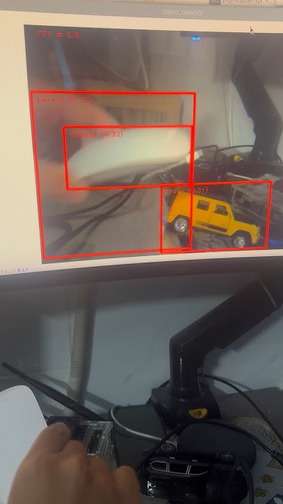 Object detection on Raspberry pi 4 #computervision - YouTube