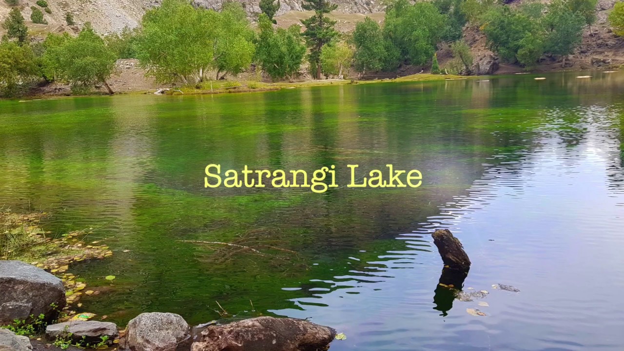 Satrangi Lake (Seven Color Lake), Naltar Valley, Pakistan. - YouTube