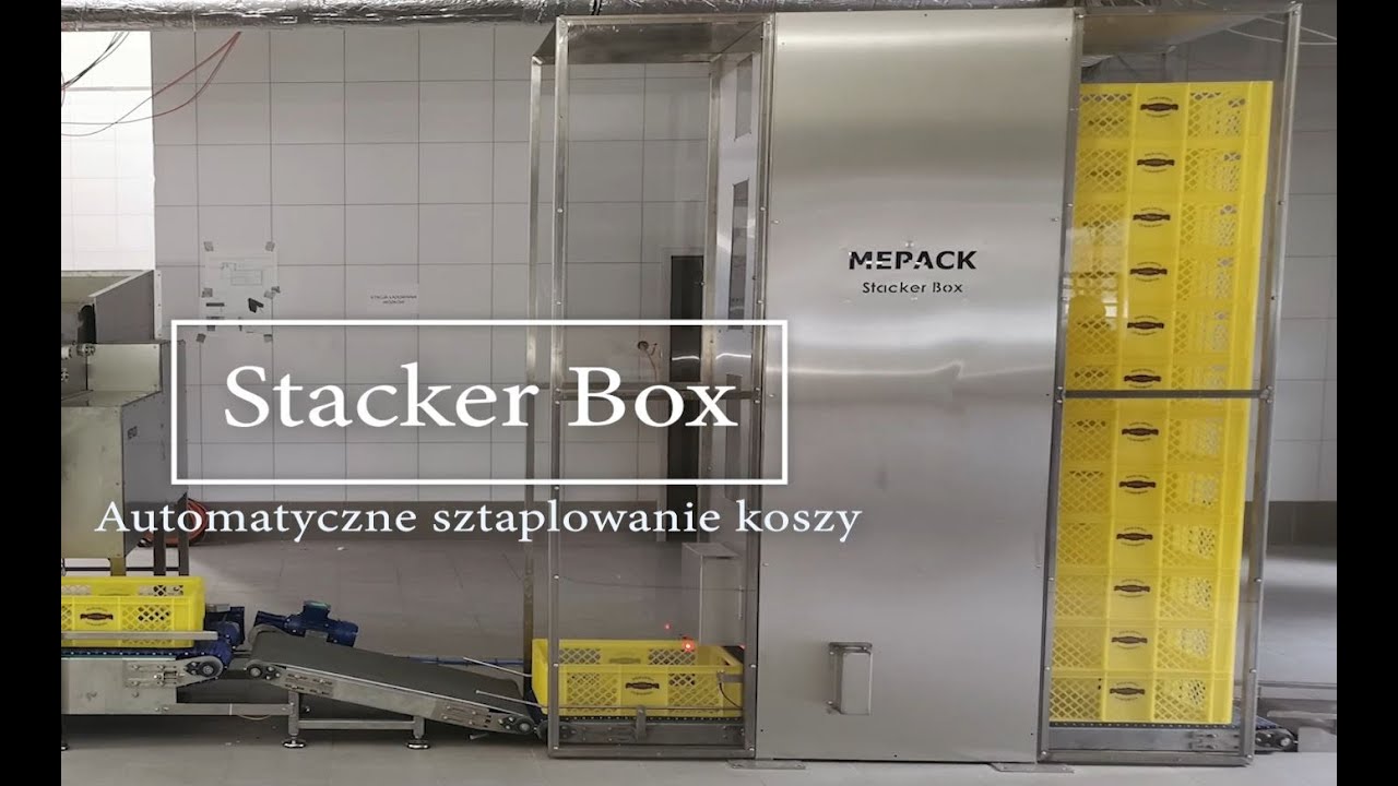 Stacker Box - Automatyczne sztaplowanie koszy - YouTube