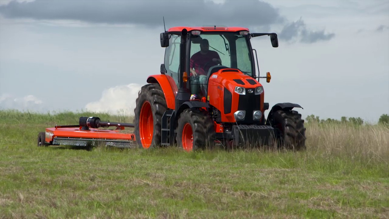 Radke Implement Kubota M6 2344 13SD 14HD - YouTube