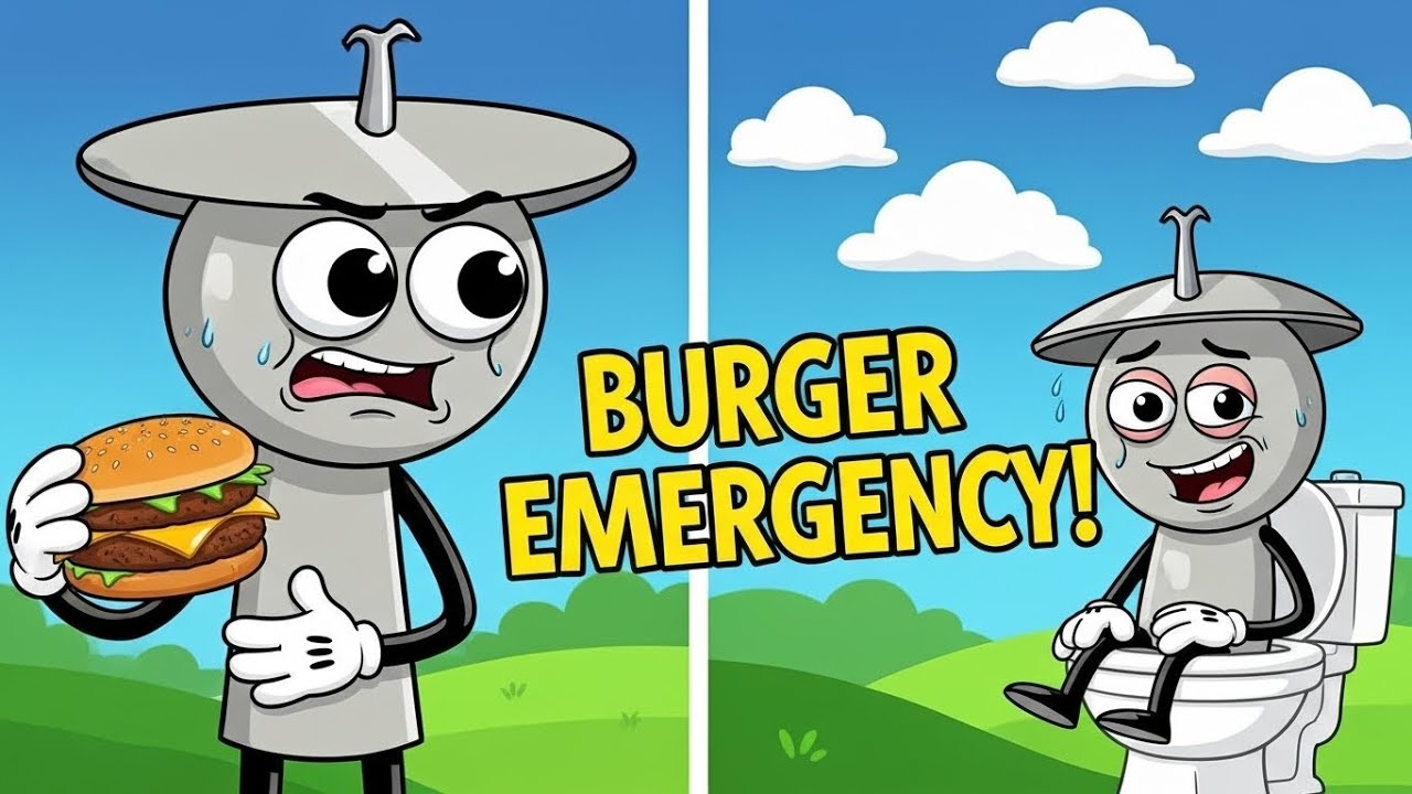 CLUCKR’S BURGER TURNED INTO LIQUID POOP! EMERGENCY - YouTube